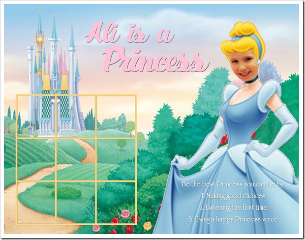 Be A Princess Behavior Chart | weheartfreebies